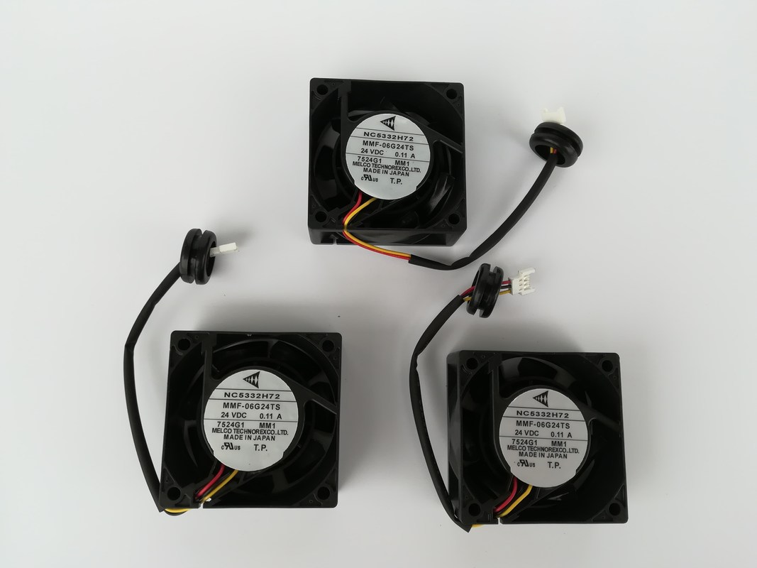 24V DC Melco Plc Fan , 90*90*25mm NC5332H72 MMF 06G24TS Inverter Ball ...
