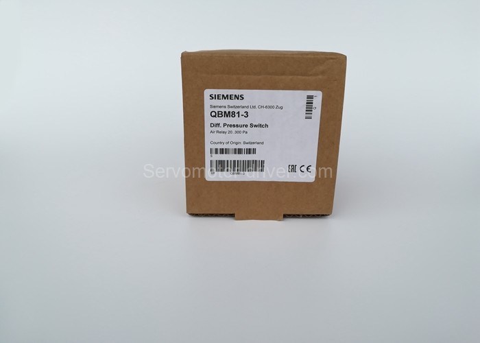 Original Siemens QBM81-3 Pressure Differential Switch For Air And ...