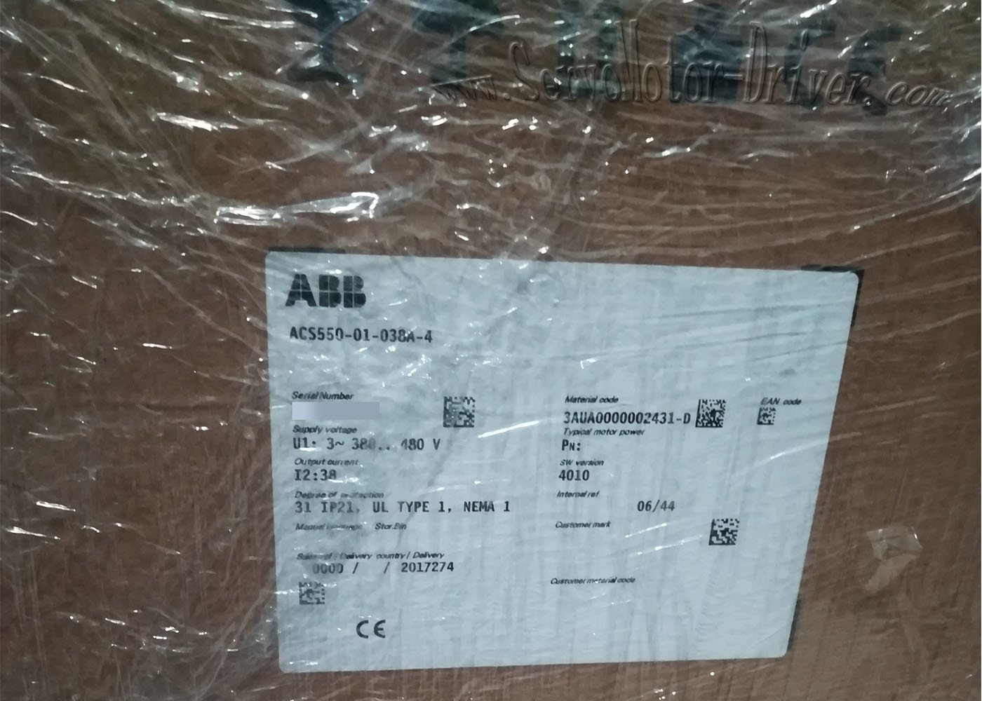 Compact Structure Abb Frequency Inverter ACS550-01-038A-4 Vfd Inverter