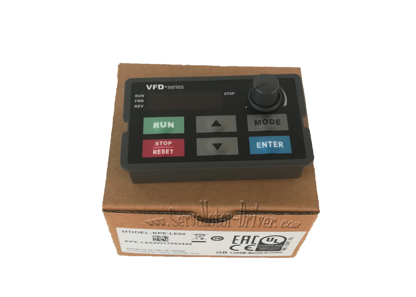 Delta Variable Frequency Inverter Panel KPE LE02 VFD E Series Keypad