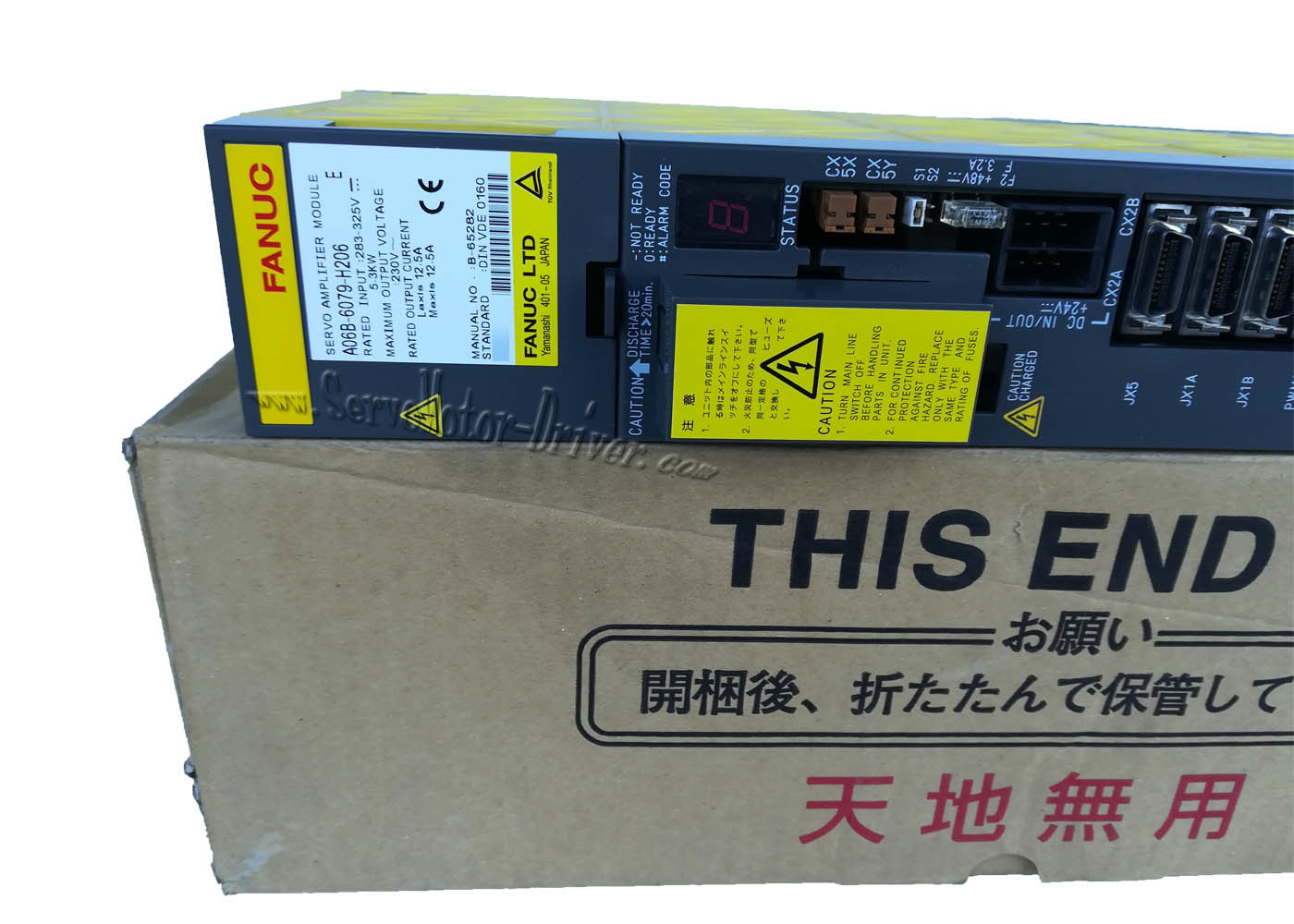Industrial Palletising Ac Servo Drive , Fanuc A06b 6079 H206 Servo ...