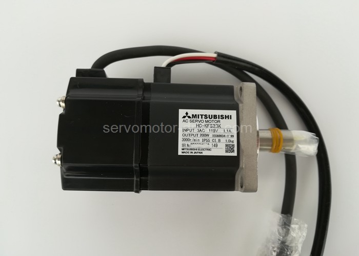 Black Touch Screen Industrial Servo Motor HC-KFS23K CE UL CCC