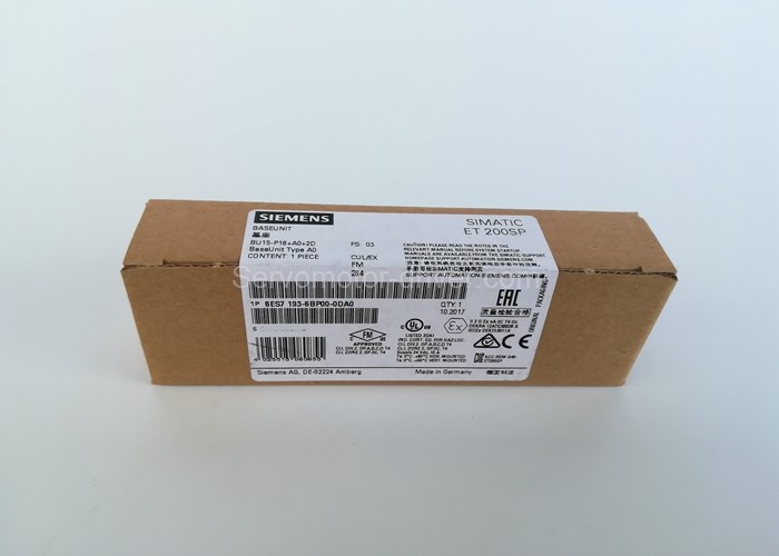 Original High Power IGBT Module 6ES7193-6BP00-0DA0 Siemens Simatic ET ...