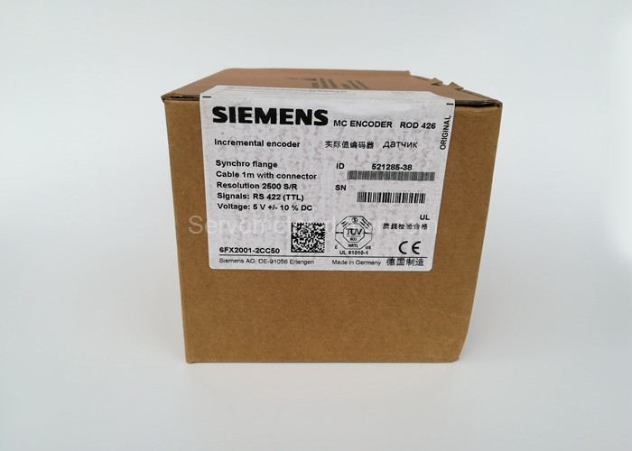 6FX2001-2CC50 Siemens Servo Motor Encoder 6FX20012CC50 For Petrochemical